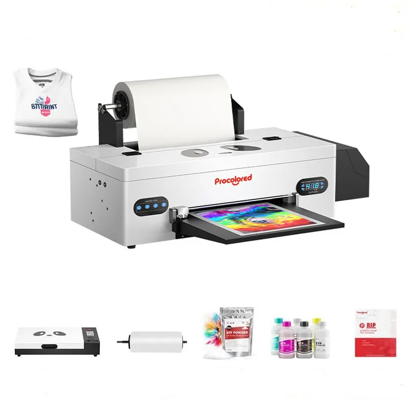 Usa Warehouse Tshirt Textile Procolored Panda Dtf A3 Printer For Small ...