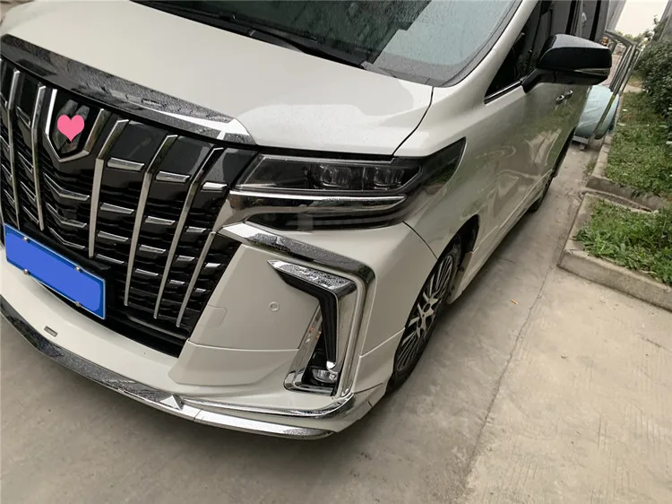 Car Body Kit Front Bumper Assembly Update SC Body Kits for Alphard 30 ...