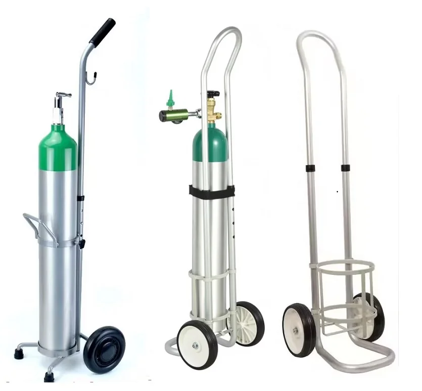 Portable Oxygen Tank On Wheels