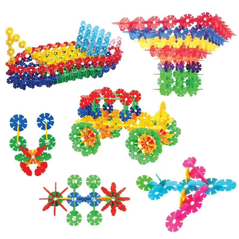 Factory Origin Interlocking Connecting Snowflake Building Block Stem ...