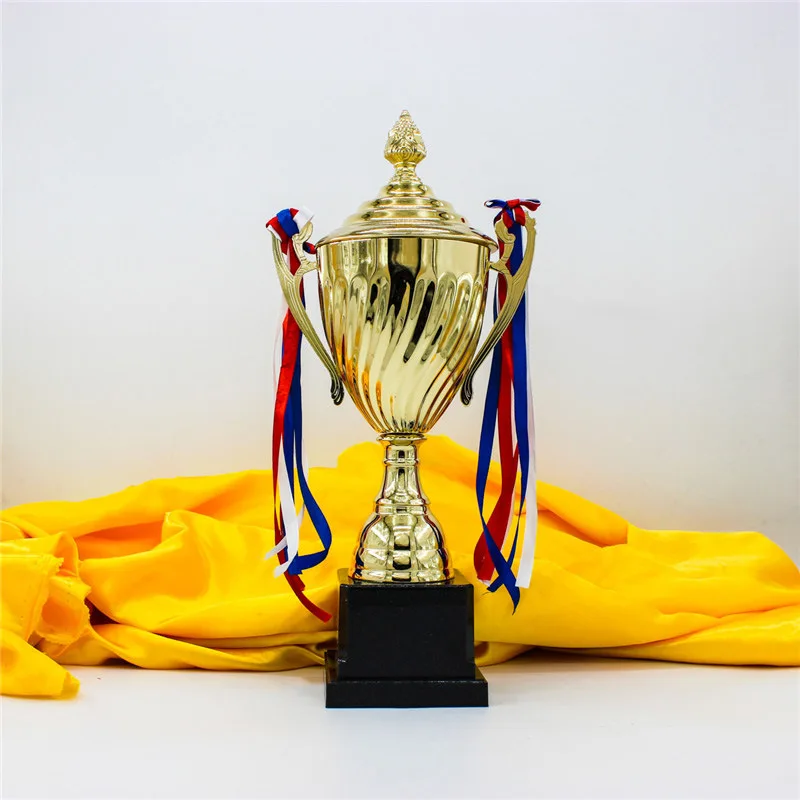 High Quality Custom Metal Big Trofeos De Futbol Football Trophy Cup ...