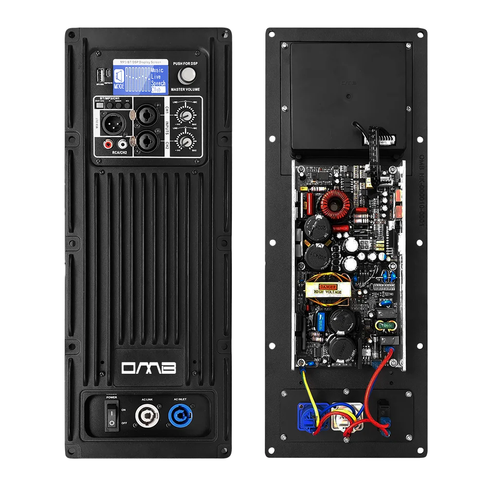 DSP Enhanced X5 Class D 1300W 2-Channel Active Module with LLC ...