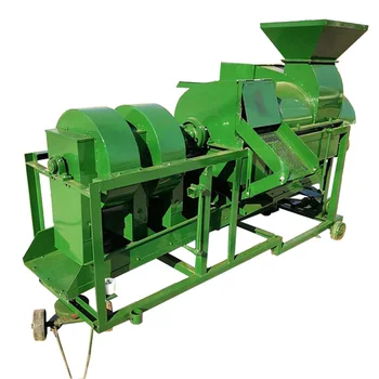 Maize Skin Peeling Sheller Corn Dehusker Corn Husk Remover Machine ...