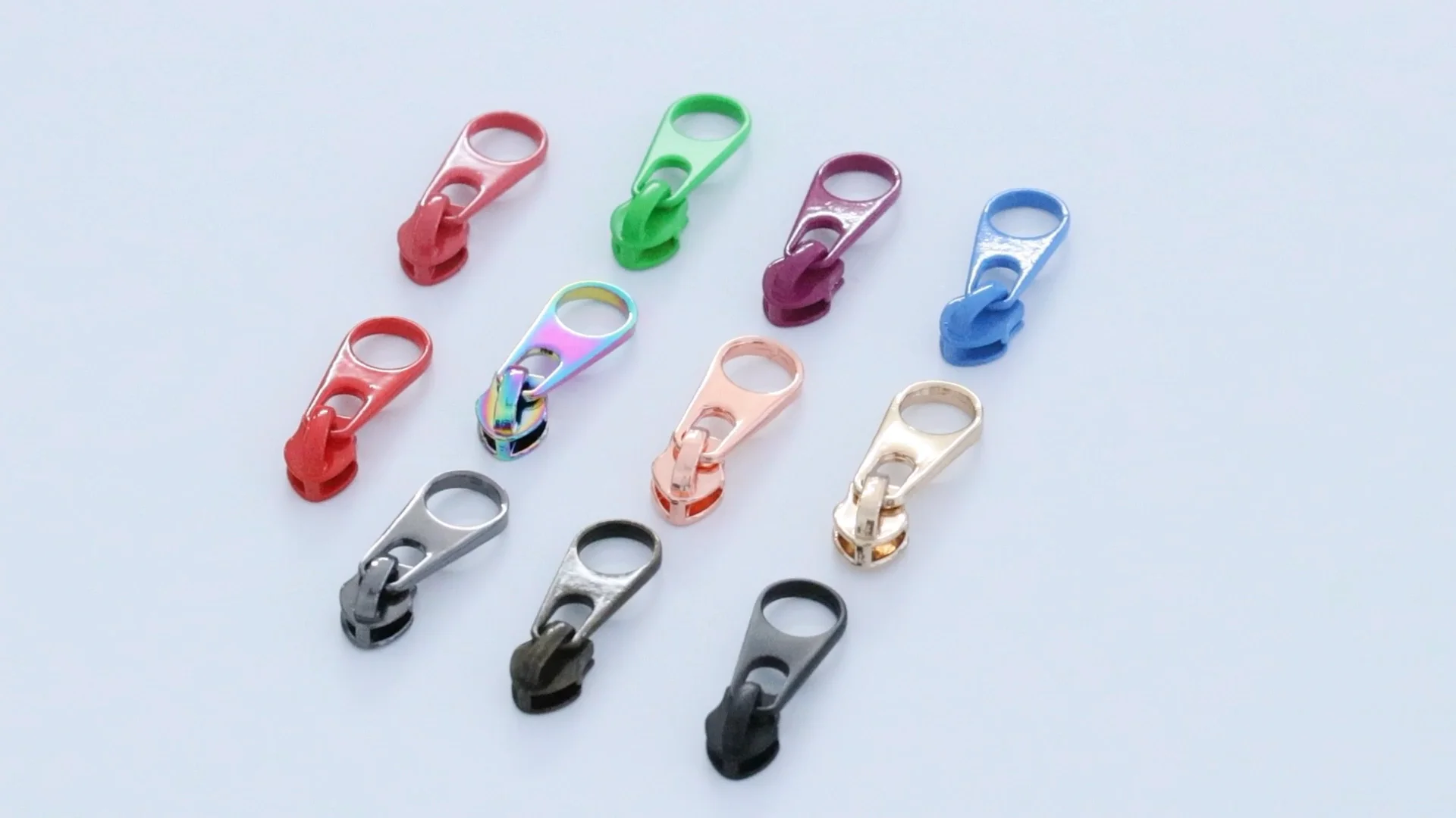 Custom Zipper Slider Sales #5 Non Lock Nylon Zip Head Zipper For Metal ...
