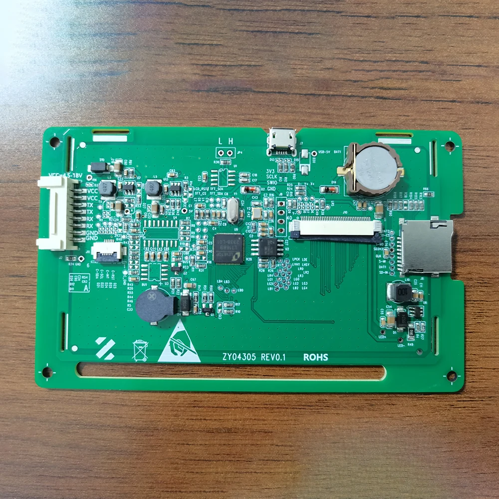 4.3-Inch IPS TFT Transmissive LCD Panel G+G Capacitive Touch Screen ...