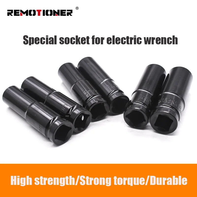 8-34mm 1/2 Inch Drive Impact Socket Set Screw Nut Extended Hexagonal ...