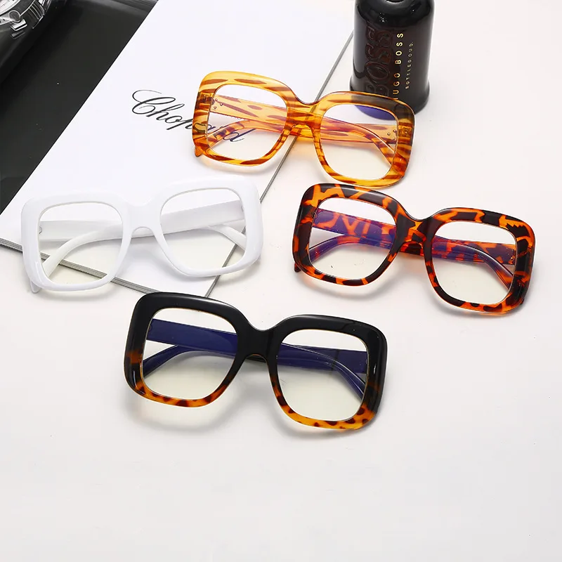 Optical Glasses Frames Women 2024 Fashion Square Transparent Lens ...