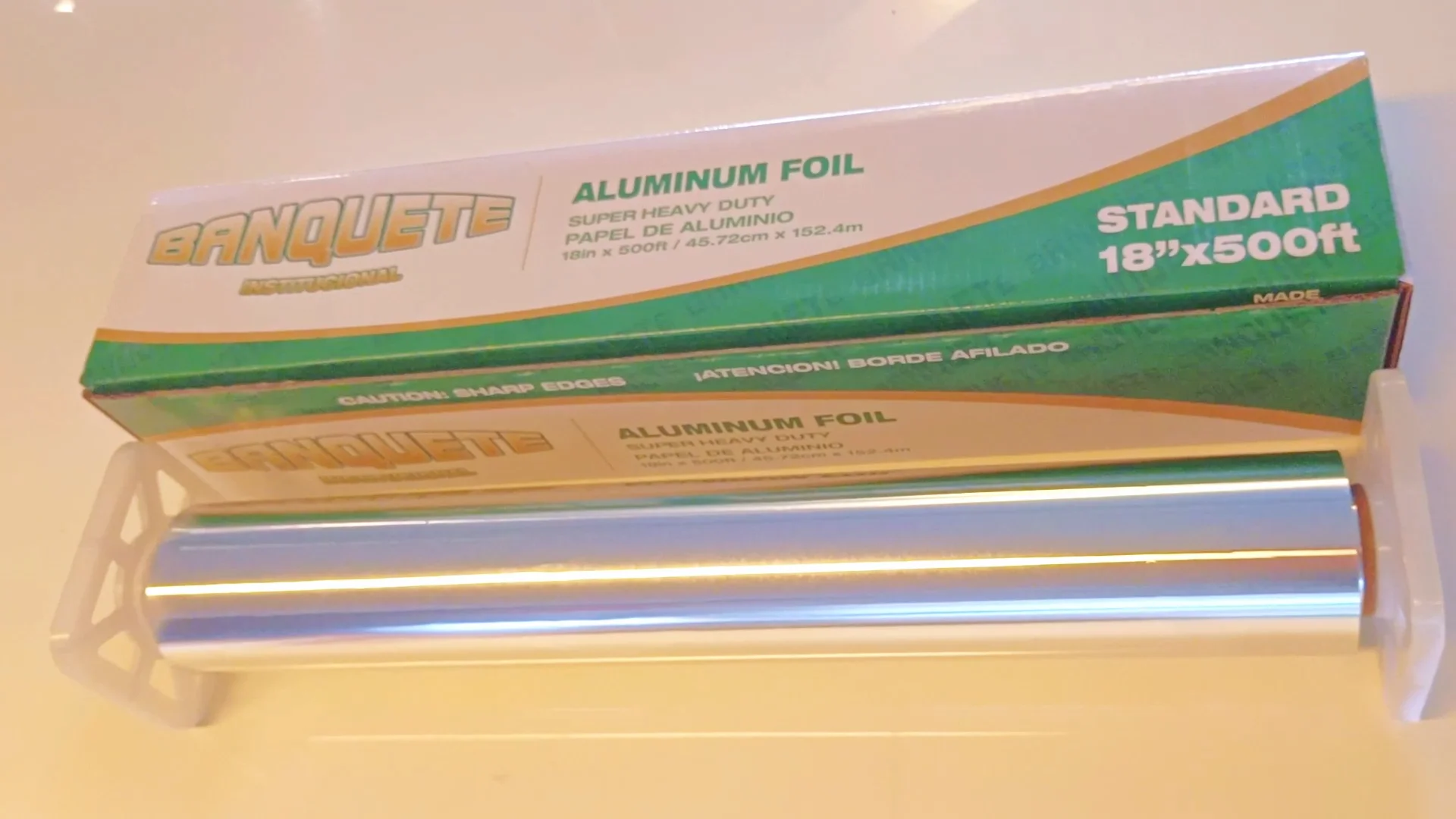 Kitchen Food Packaging Aluminum Foil Roll For Food Packaging 12 X 1000 ...