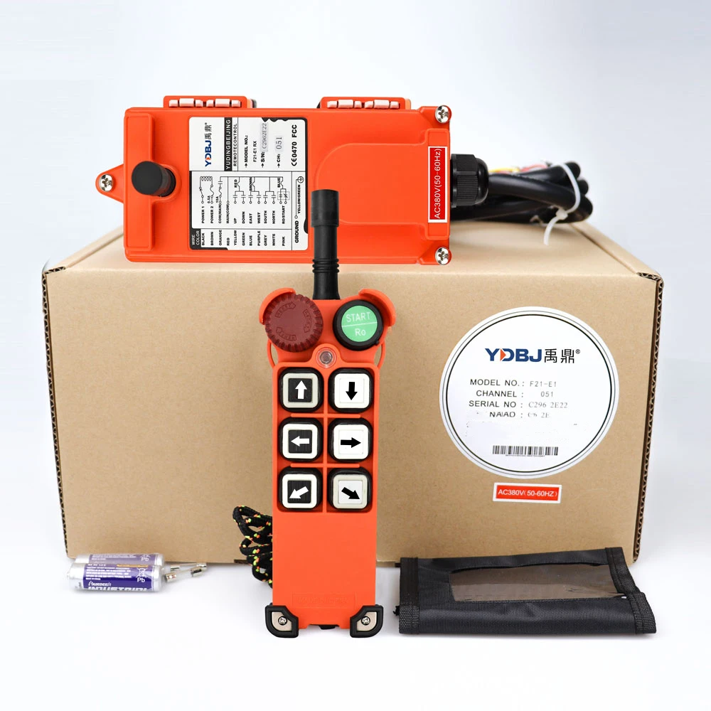 Crane Chain Hoist Remote Control F21-e1 Industrial Radio Remote Control ...