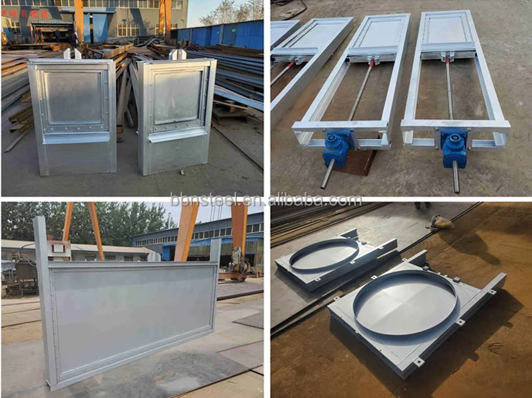 Steel Fabricated Heavy Duty Penstock Water Flow Control Gates
