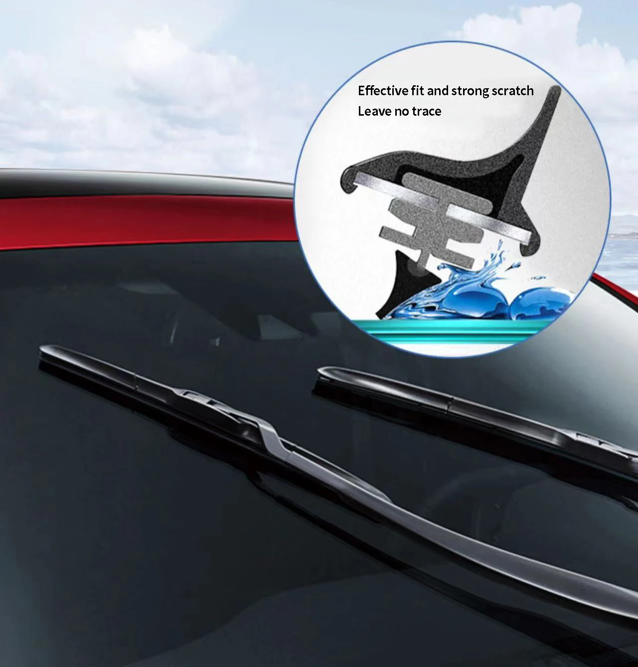 Frameless Soft Wiper Blade - Efficient Window Cleaning