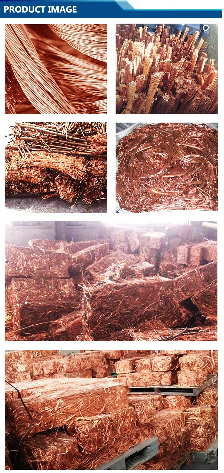 Copper Wire Scrap 99.99% Supply Industrial Metal Sell In Bulk Red ...