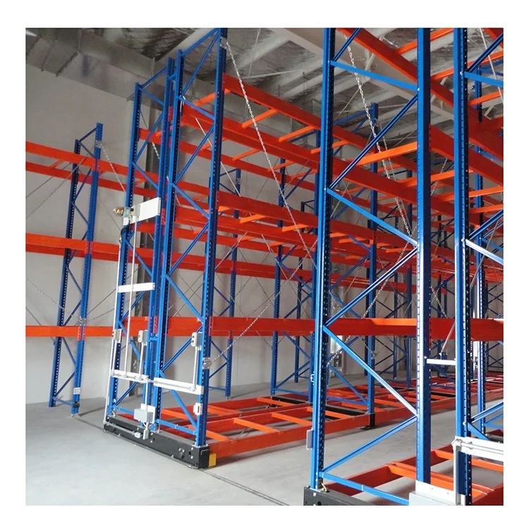 Factory Price Automatic Warehouse Storage Pallet Rack Mobile Racking ...