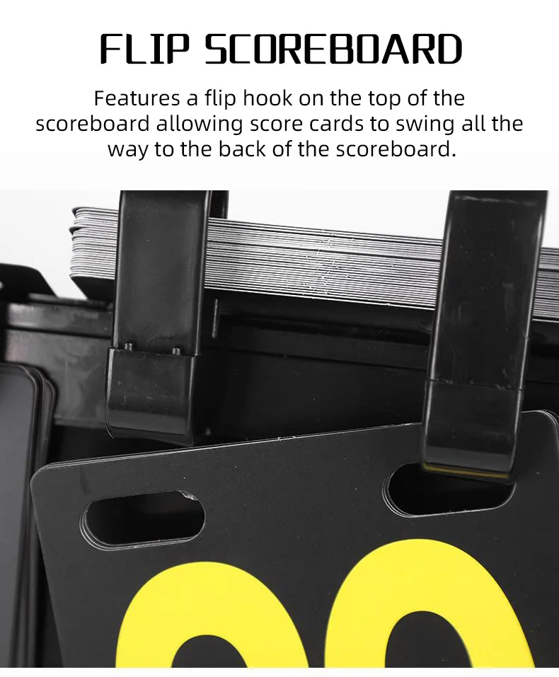 ABS Material Scoreboard - Portable & Lightweight for Sports