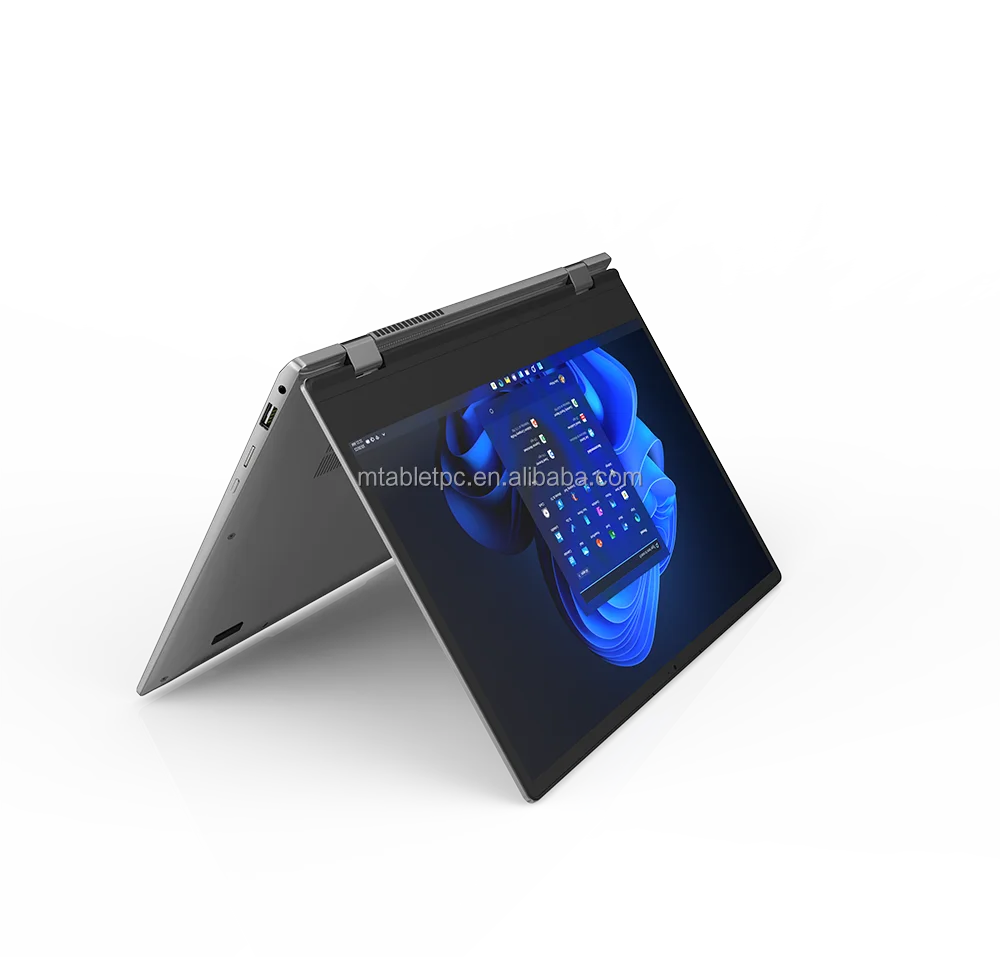 13.3inch Yoga Style 360 Degree Rotating Touch Super Slim Laptop Intel ...