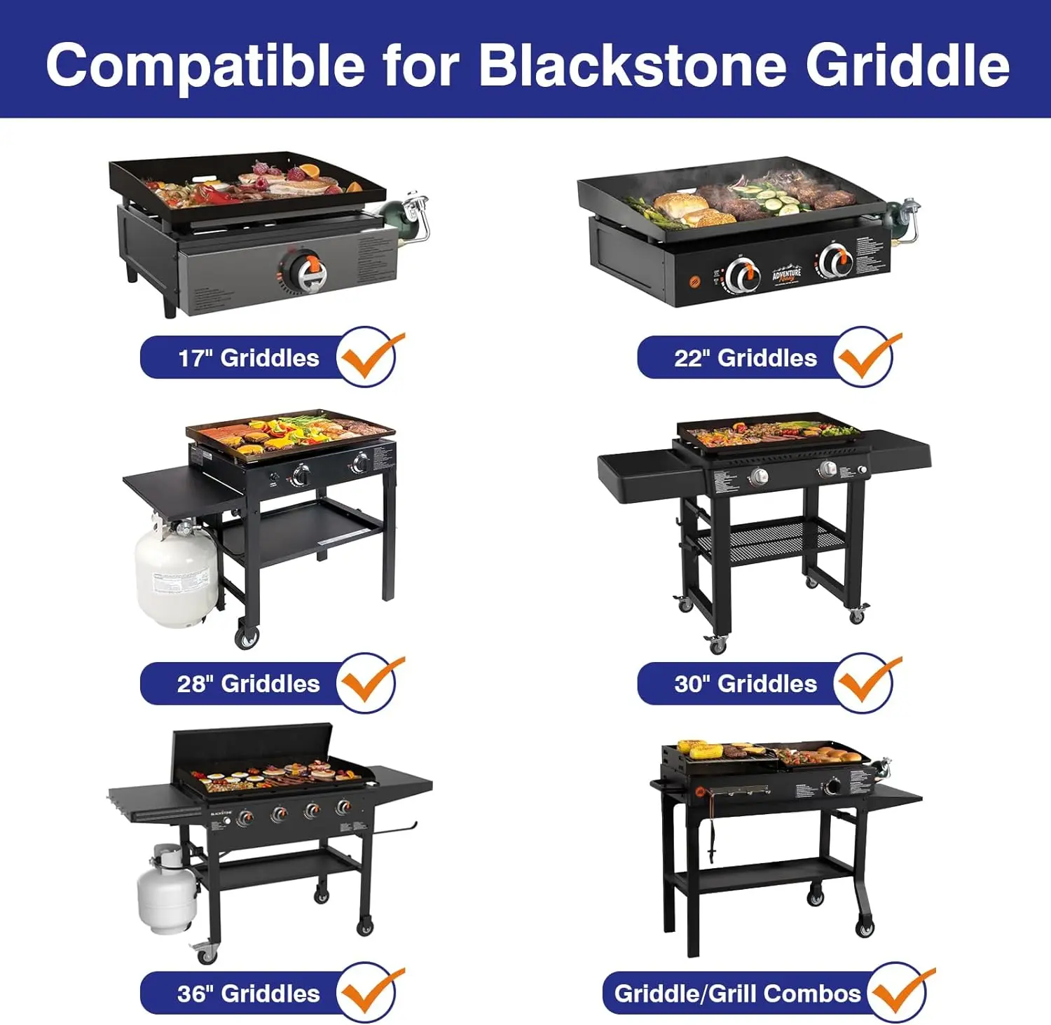 Disposable Griddle Pan with Grease Catcher Grill Drip Tray