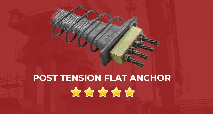 Prestressed Anchor Plate Post Tension Accessories Flat Anchorage by DAFANG