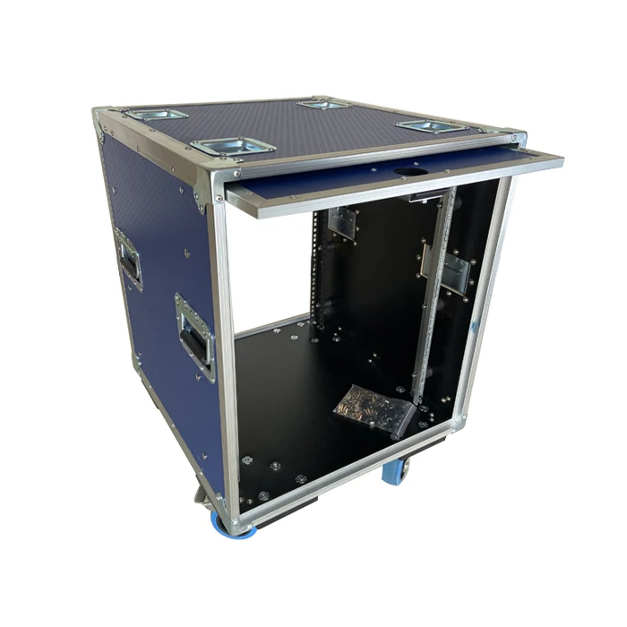 Slide Lid Aluminum Rack Flight Case - Pro Audio Packing