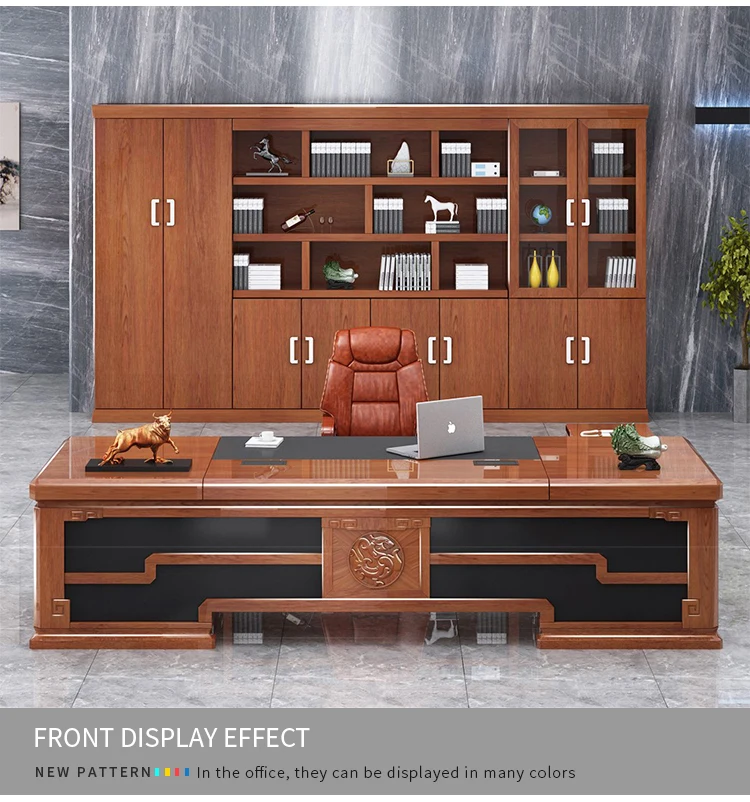 Lbz-28 Escritorio Office Furniture Boss Desk Manager Executive Office ...