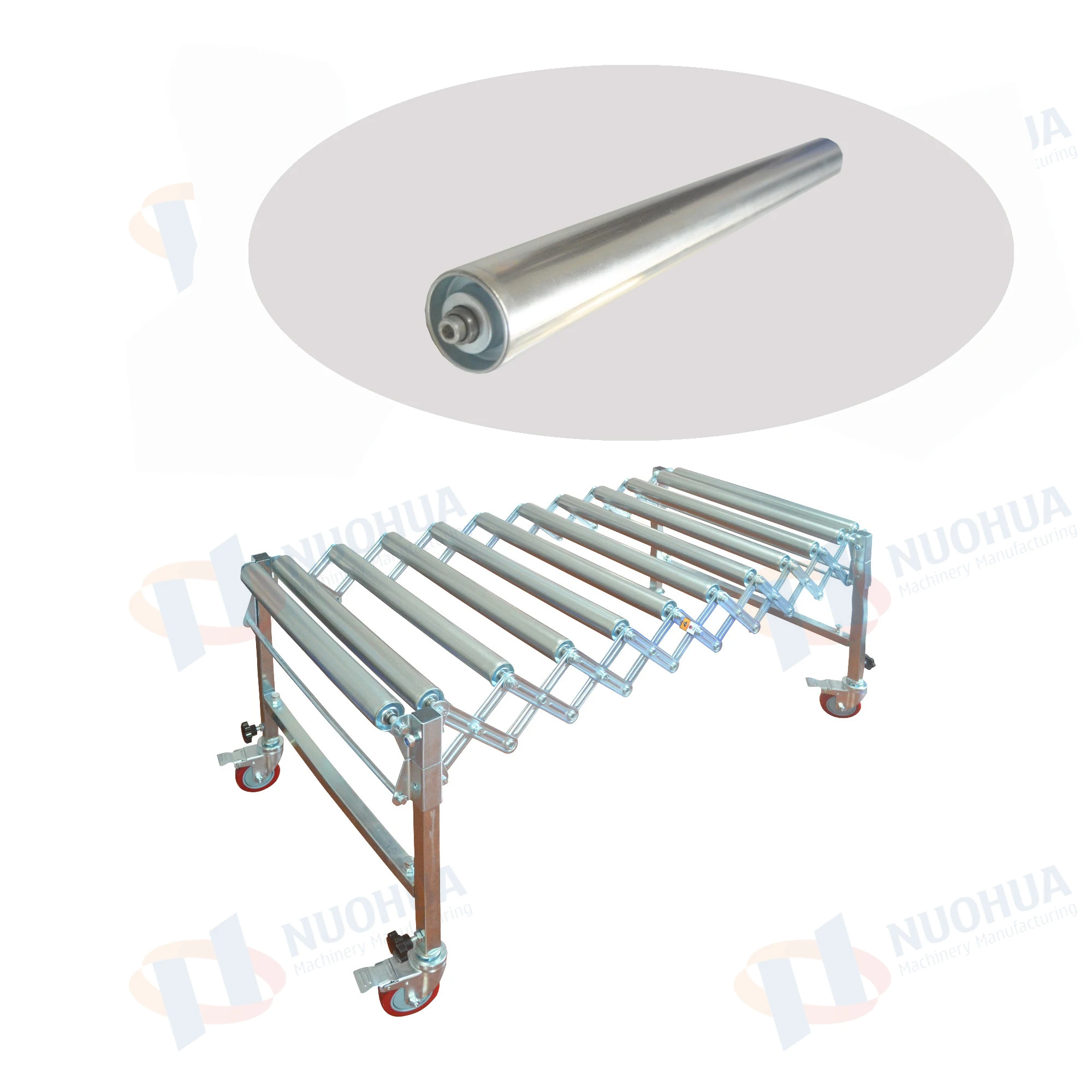 Heavy Duty Roller Gravity Conveyor - Free Roller Benefits
