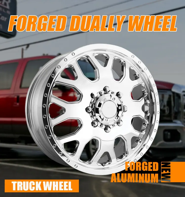 Dually 22x8.25,24x8.25,26x8.25 Polished 5x120 Offroad 24" Offroad 5x139 ...