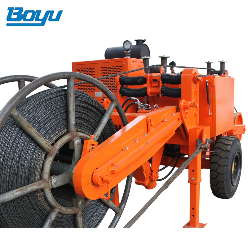 40kn Hydraulic Puller Machinehydraulic Cable Puller - Buy Stringing ...