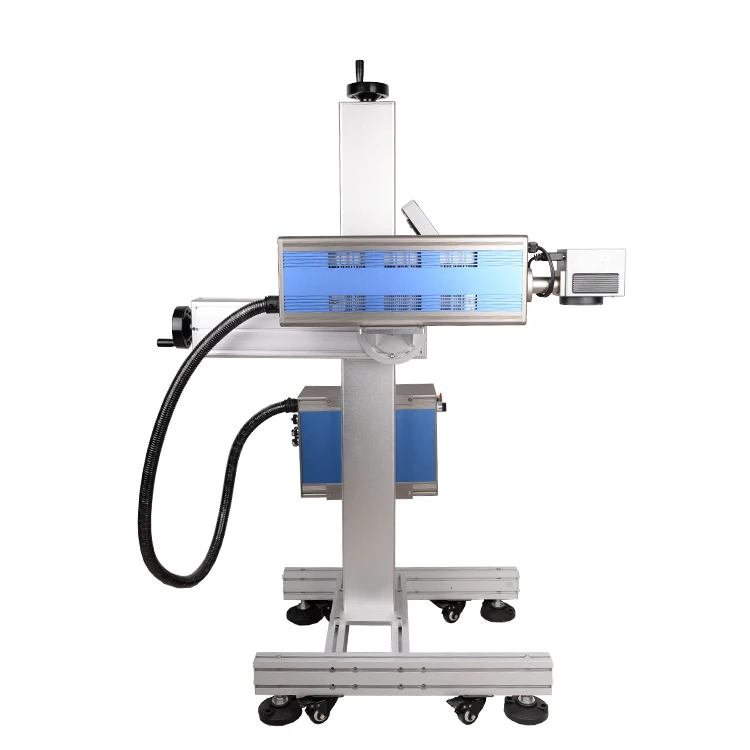 Flying Type Serial Number Qr Code Barcode Co2 Laser Marking Machine ...