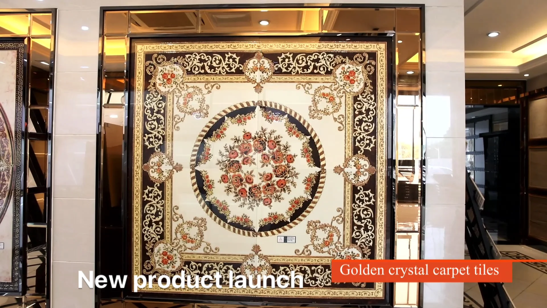 Custom Modern Polished Ceramic Tiles Luxury Square Ceramic Tile Floor ...