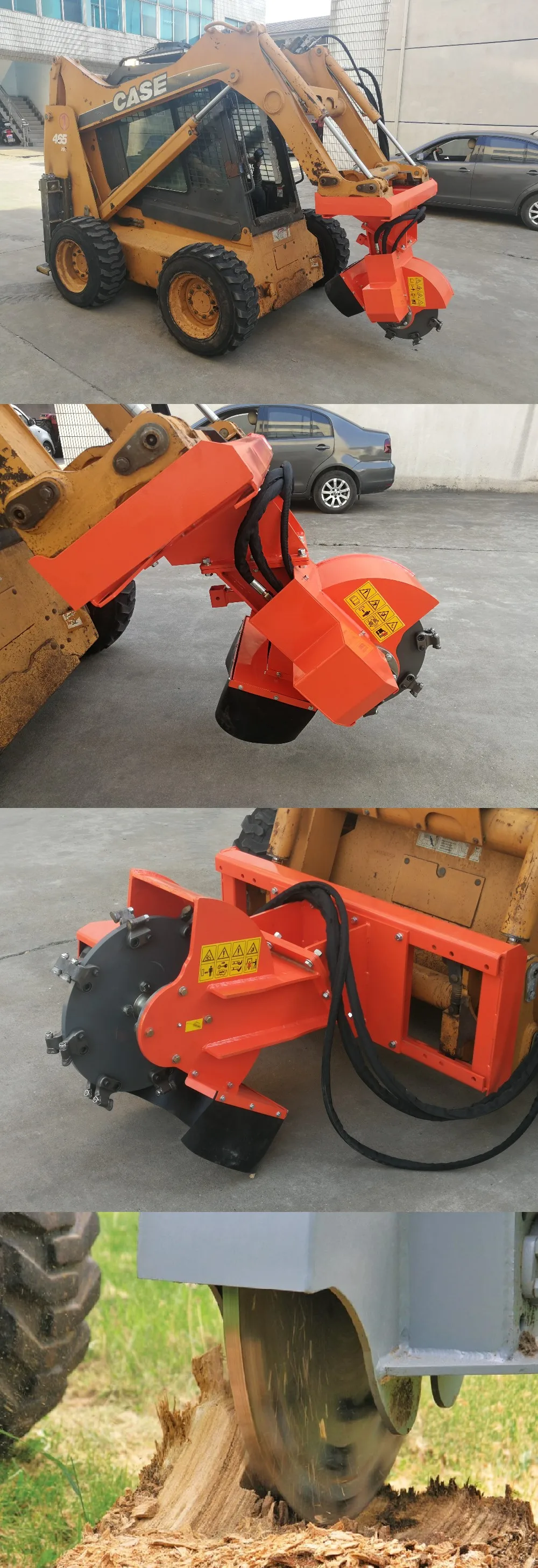 Heavy Duty And Larger Disk Stump Removal Excavator Stump Cutter - Buy ...