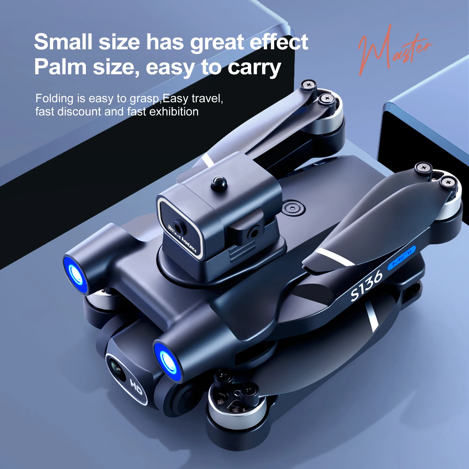 S136 High Quality Long Flight Time Powerful Drone With 4K Camera and ...