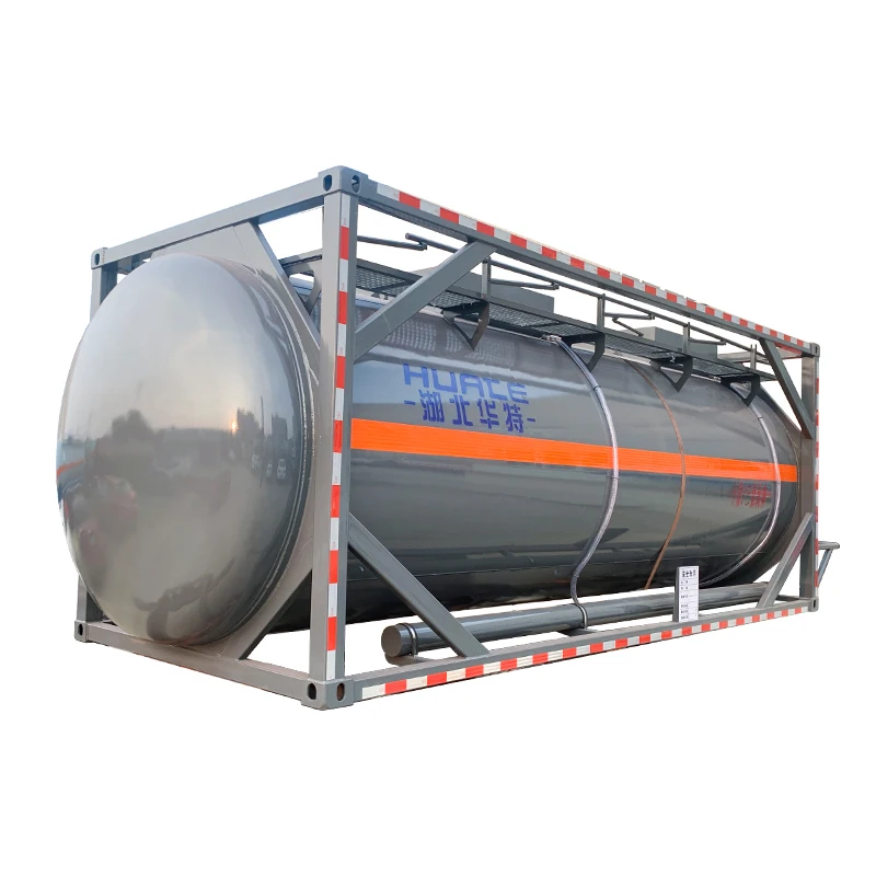 Customized 20ft Iso Tank Container For Chemical Liquid Transport - Buy ...