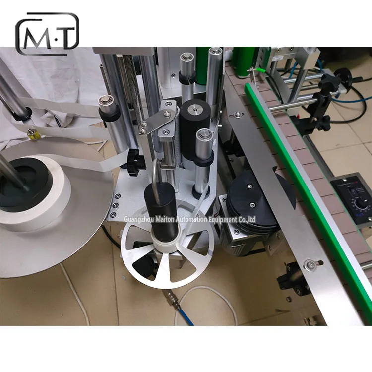 Desktop Automatic Pneumatic Sticker Labeler For Small Bottles - Buy ...