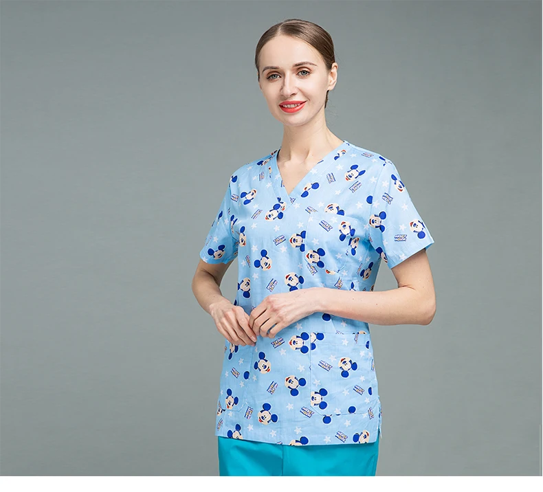 Paisley Print Custom Scrubs Design Stretch Nursing Scrubs Abstract ...
