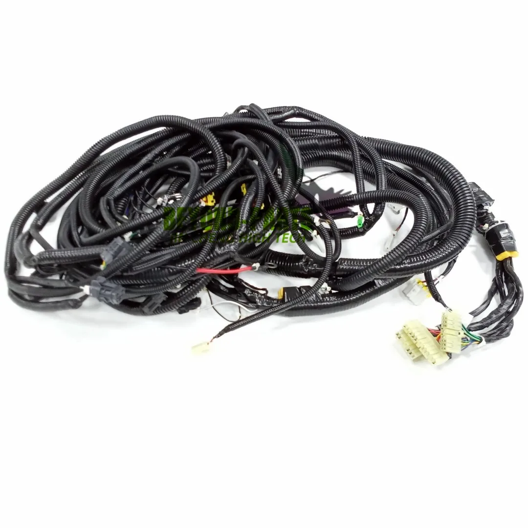 Pc200-6 Excavator Spare Parts 6d102 External Cab Cabin Wire Harness 20y ...