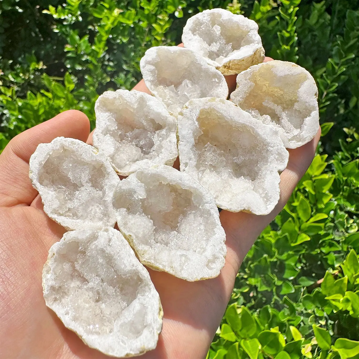 Raw White Moroccan Geodes Moroccan Druzy Crystals Cluster Healing Raw ...