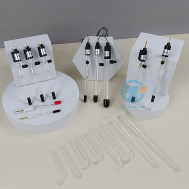 Laboratory Three-electrode System Reference Electrode Mercury Oxide ...