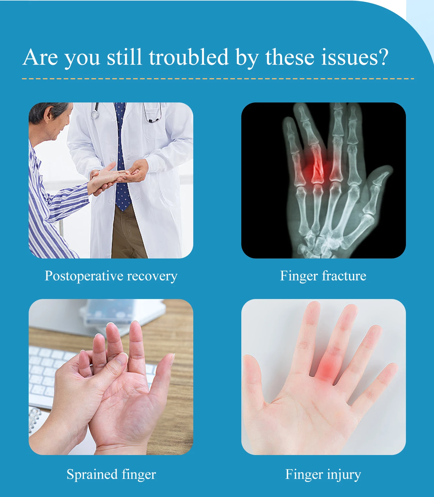 Finger Fixation Splint Finger Fracture Fixation Splint Finger Protect ...