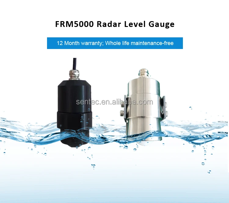 Sentec Frm5000 Ip68 Fmcw Radar Water Liquid Level Transmitter Sensor ...