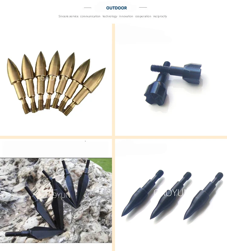 Blade Arrow Head Hunting Mechanical Arrow Broadhead - Buy Arrow Head ...