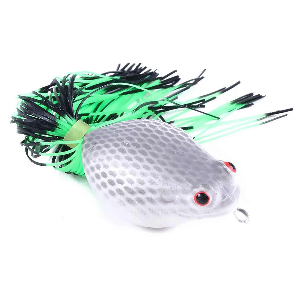 10cm 13 5g Topwater Hard Bass Bait Snakehead Abs Plastic Hard Frog Lure ...