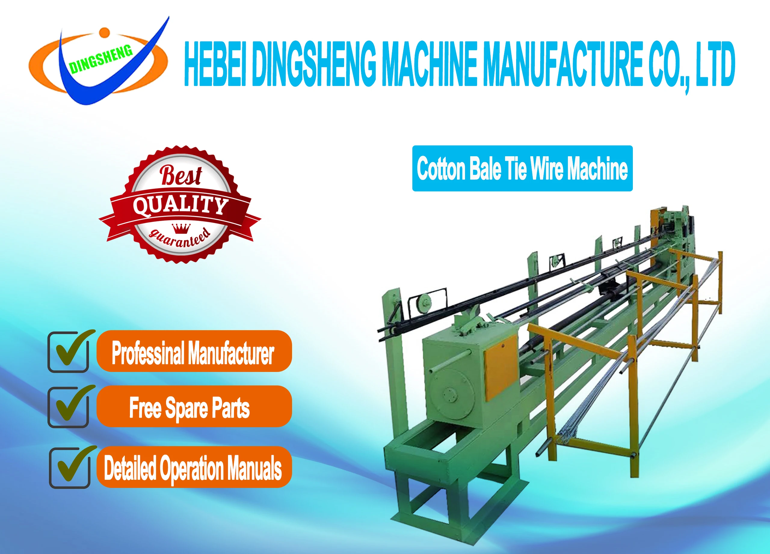 Cotton Quick Link Packing Bale Tie Wire Making Machine - Buy Quick Link ...