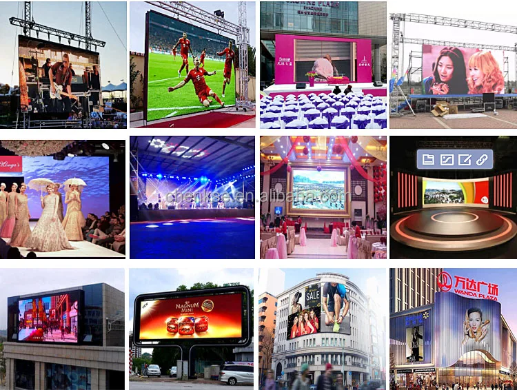 Hd Background Led Video Wall P3.91 P4.81 Indoor And Outdoor Full Color ...