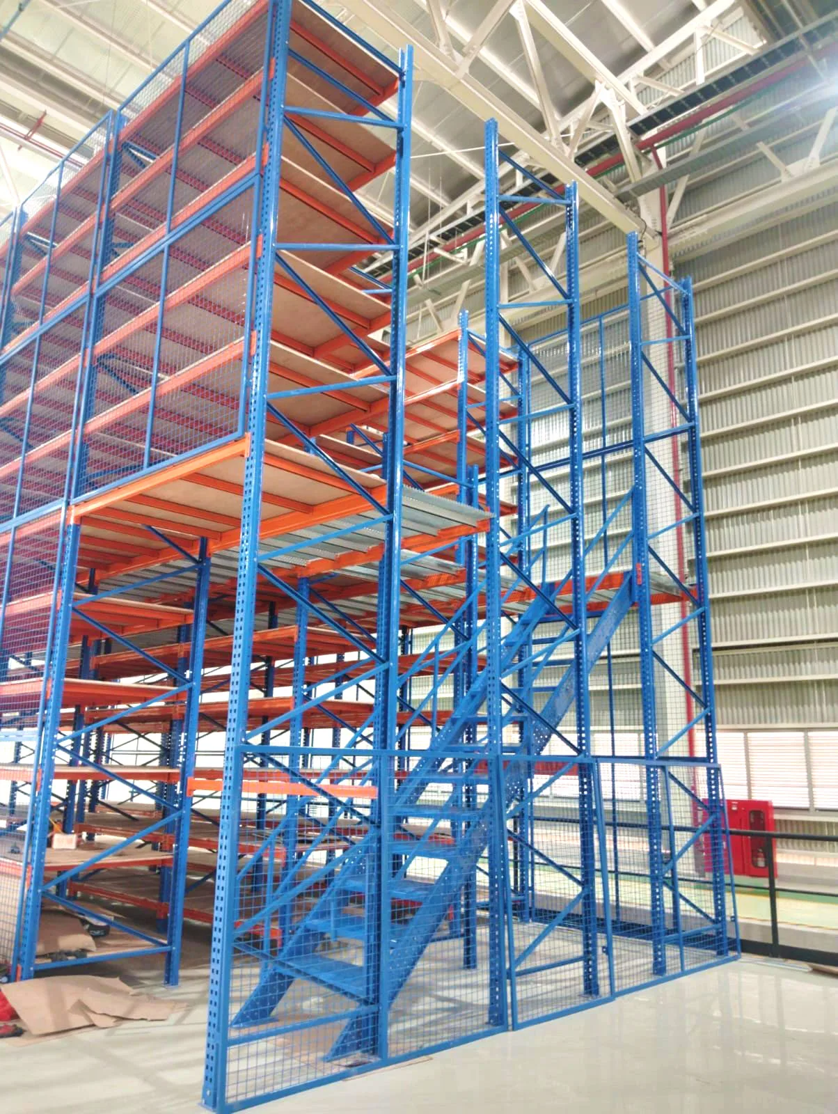 Pallet Rack Heavy Duty Mezzanine Rack Floor Platform Mezzanine Floor ...