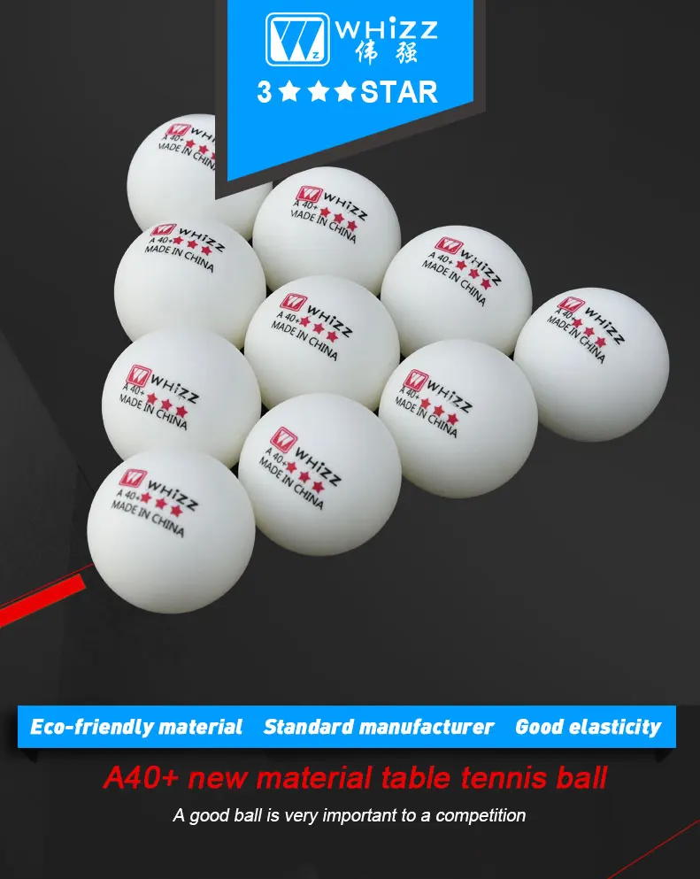 Wholesale Factory White Yellow 40mm 1star 2star 3star Table Tennis Ball ...