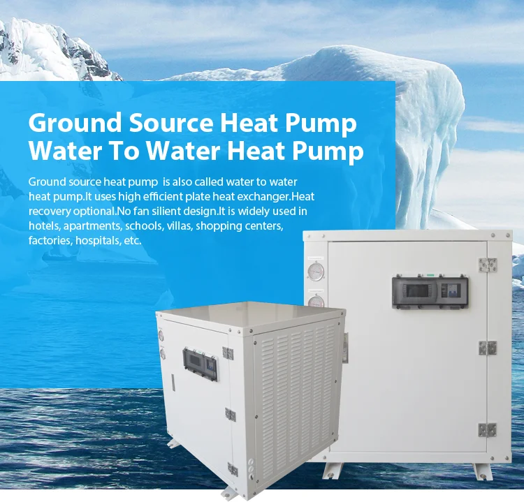 R32 Low Gwp Green Gas Geothermal Ground Water Source Heat Pump House ...