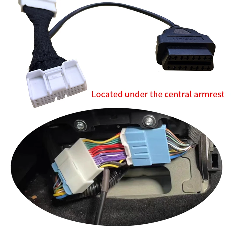 Launch X431 Padv Padvii Tesla Diagnostic Cable Model 3/y 16pin+26pin ...