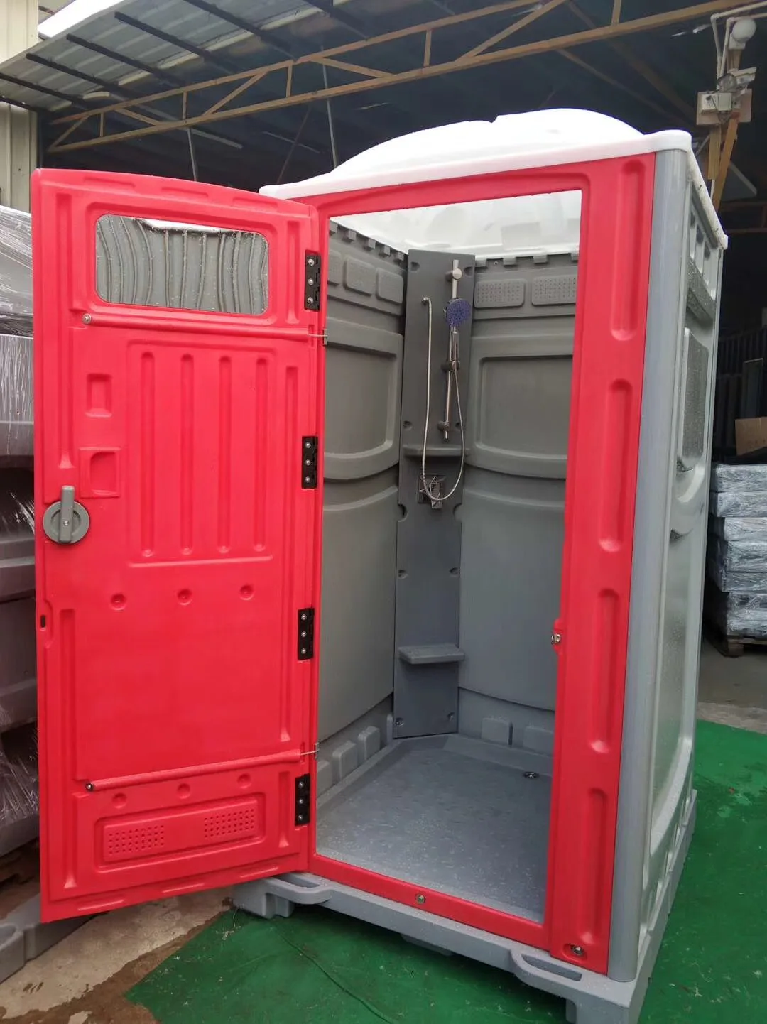 China Plastic Shed Portable Shower Room Mobile Bathroom Hdpe Garden ...