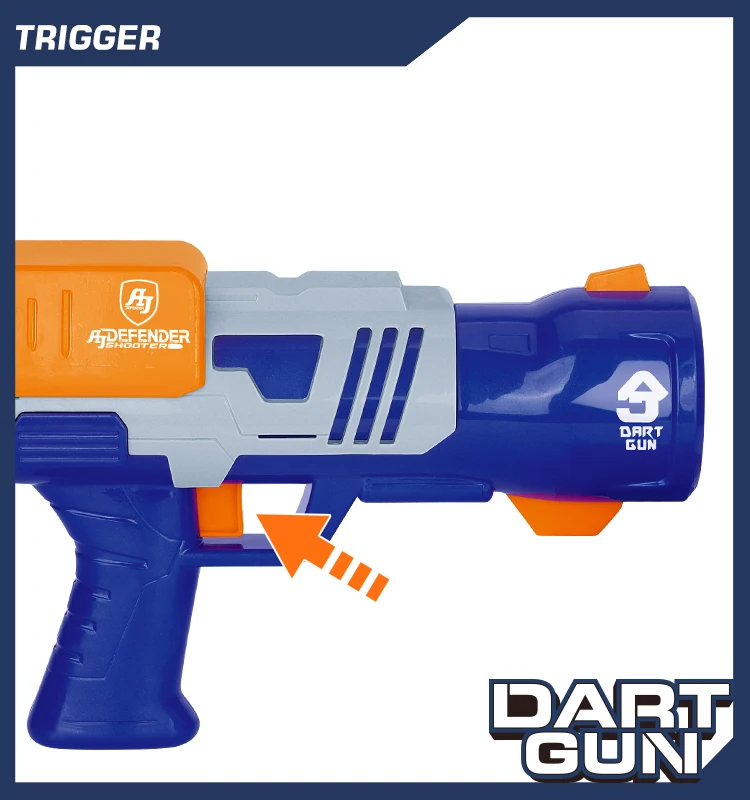 2 in 1 Shooting Target Dartboard & Dart Gun Set With 3 Darts for Kids ...