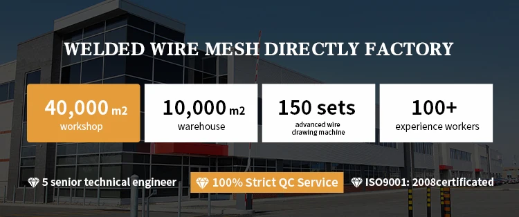 3x3 Welded Wire Fence Panels - Durable Construction Mesh