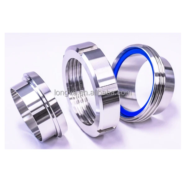 Hygienic Union Coupling Stainless Steel Union Din Sanitary Fittings ...